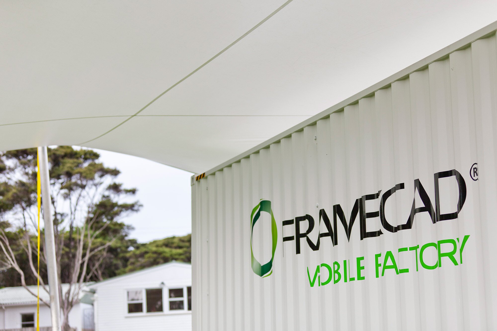 Mobile Steel Framing Factory - FRAMECAD Mobile Factory